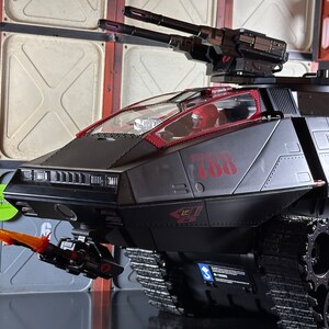 Gijoe Classified HISS Tank Chin Gun Firing Effects Translucent Blast ...