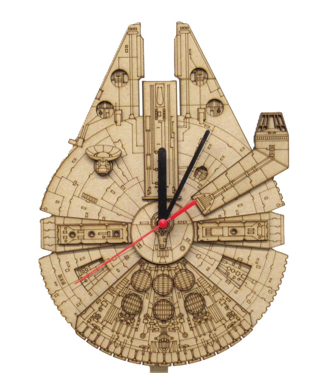 Star Wars Millennium Falcon Wall Clock / Wall Art - Etsy