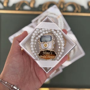 Luxury Digital Tasbih Set, Blue Islamic Prayer Beads With Counter ...