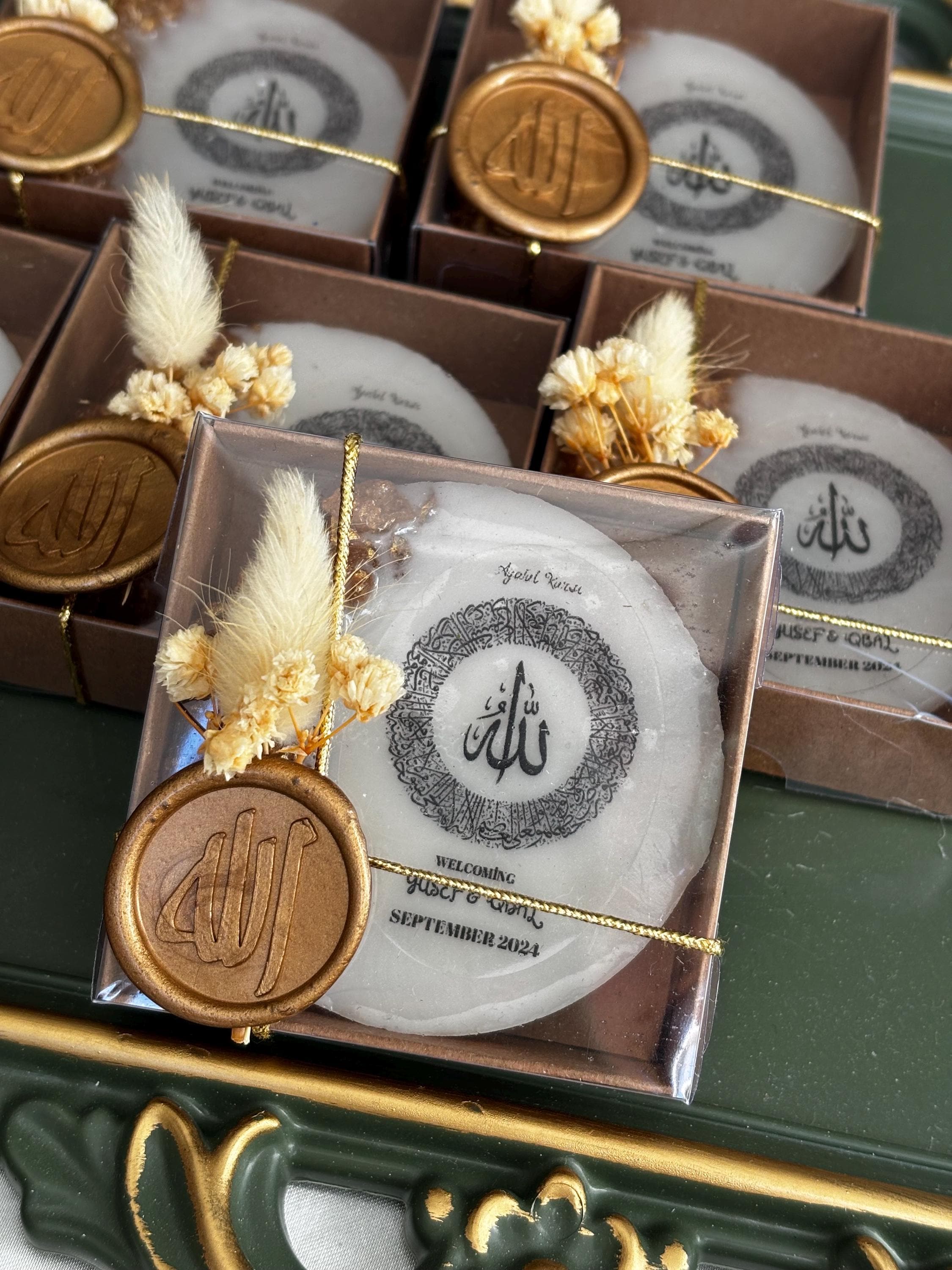Ayatul Kursi Magnet Favor, Nikkah Gifts, Islamic Wedding Favor, Muslim ...
