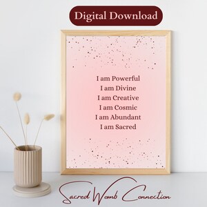 Digital Download Affirmations Positive Affirmations Inspiration Self ...