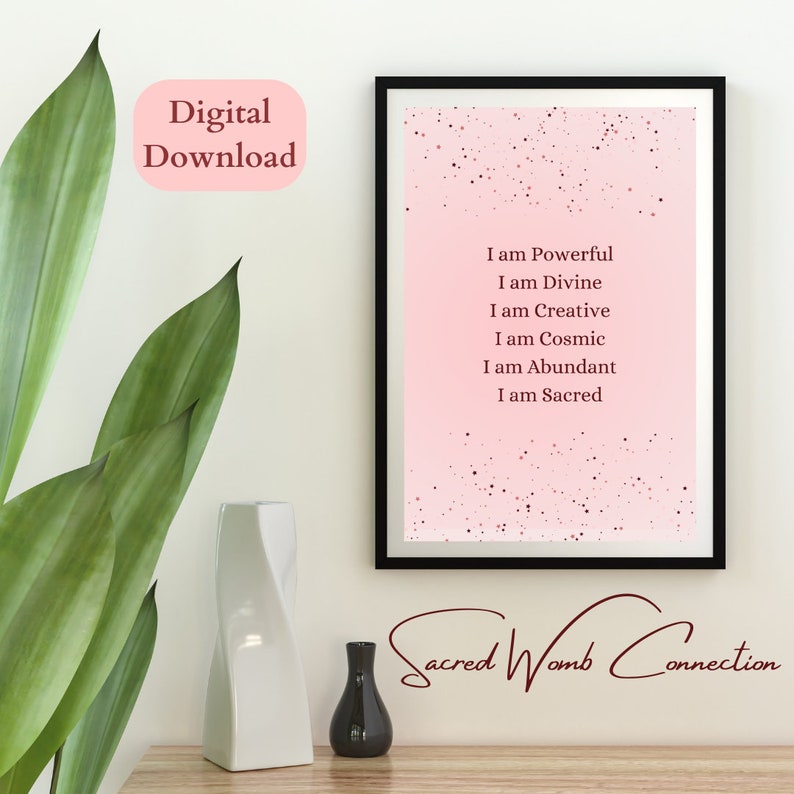 Digital Download Affirmations Positive Affirmations Inspiration Self ...
