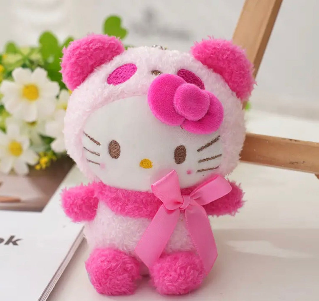 Sanrio Become A Bear Plush Keychain Cinnamoroll Anime - Etsy