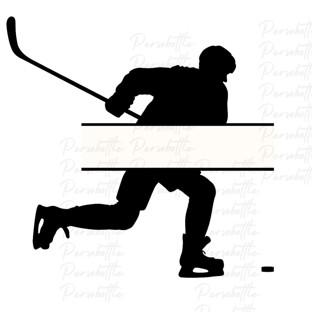 Hockey SVG File, BUNDLE, Lightburn, Hockey Player, Hockey Player Name ...