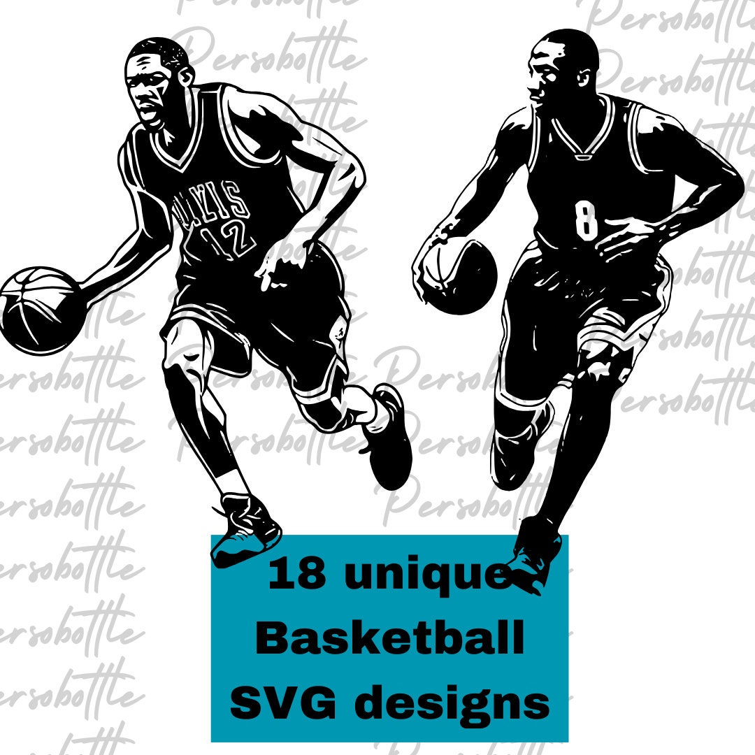Basketball SVG Bundle, Basketball SVG, 18 Basketball File Bundle ...