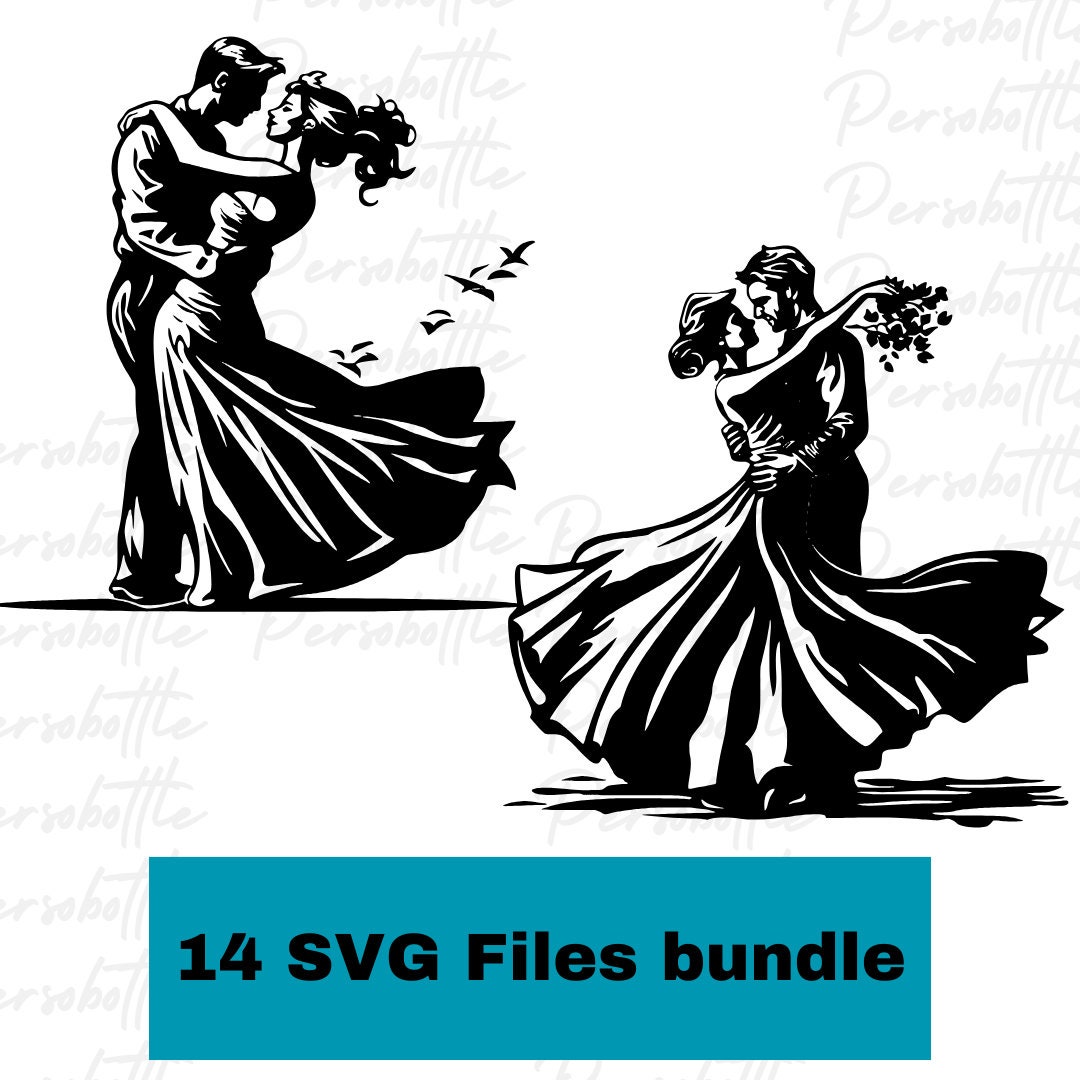 SVG File, Dance Theme Svg, Relationship Svg, Couple Svg, Dance, Dance ...