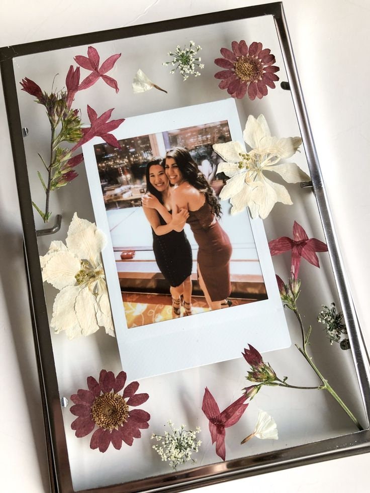 Pressed Flower Frame Etsy