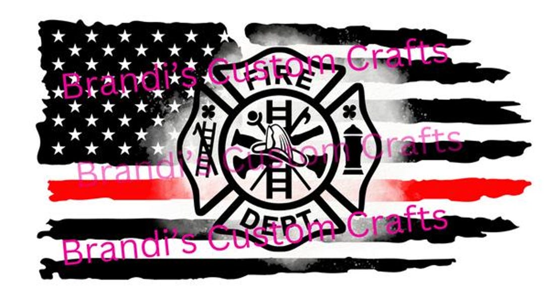 Firefighter Cross, Flag, and Clover SVG Digital File - Etsy