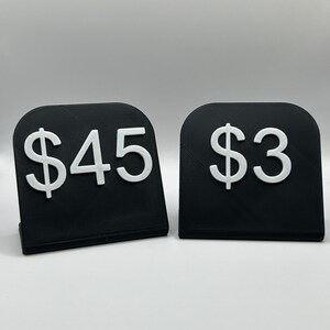 Display Price Tag, Craft Show Price Sign, Magnetic Display, Magnetic ...