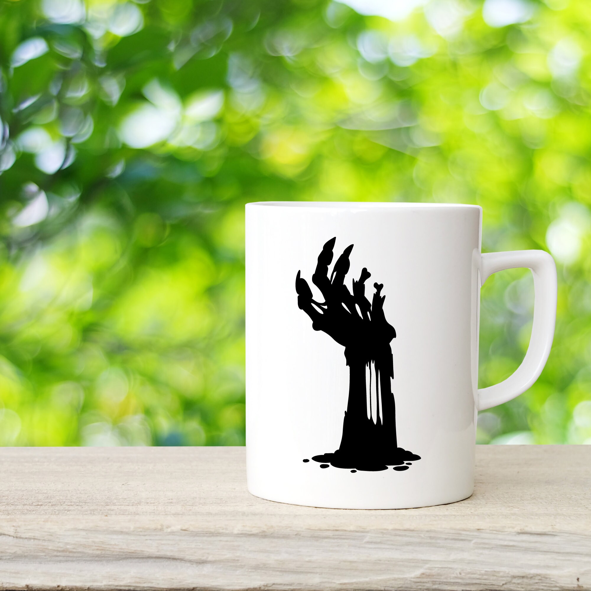 Zombie Svg, Zombie Silhouette, Zombie Hands, Halloween Zombie Bundle ...