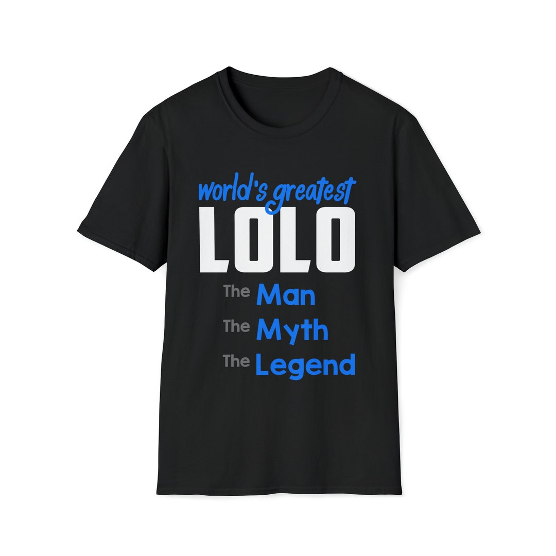 World's Greatest Lolo Filipino Grandpa Tee : Filipino Lolo T-shirt - Etsy