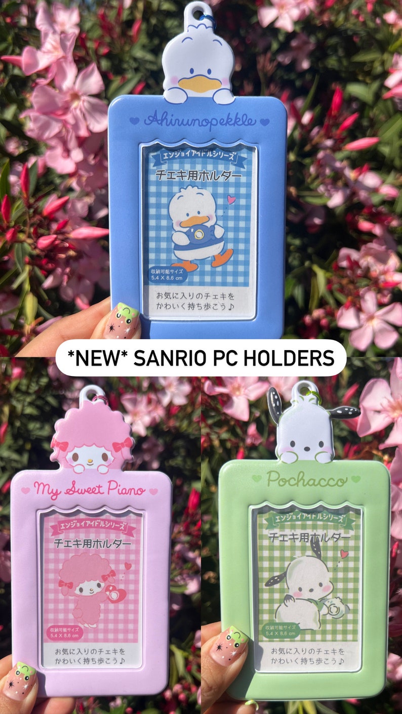 Sanrio Character Kawaii Photocard Holder - Etsy