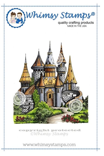 Stamp Set - Castle, Whimsy Stamps, Stamp Set - Etsy