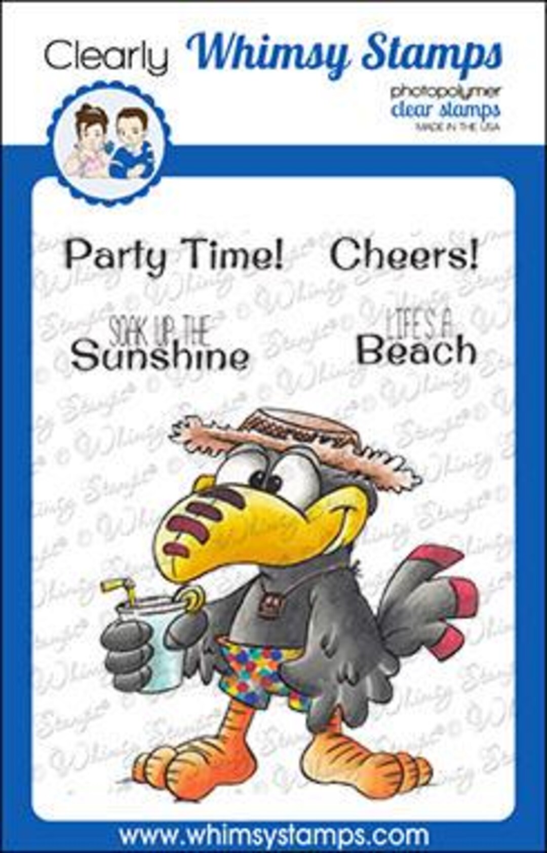Stamp Set - Toucan Party, Whimsy Stamps, Stamp Set - Etsy