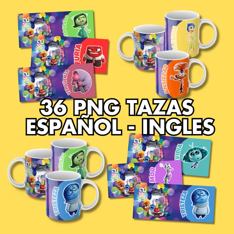 36 PNG Inside Out PNG Mugs Inside Out Instant Download 11 Oz - Etsy