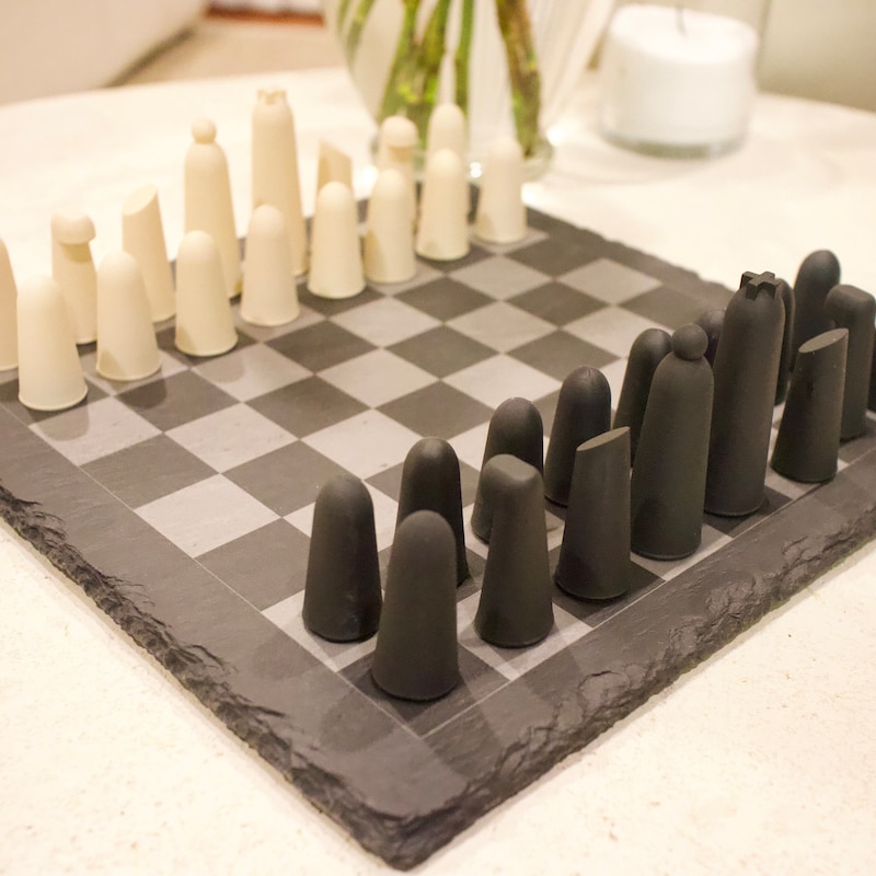 Modern Chess Set - Etsy