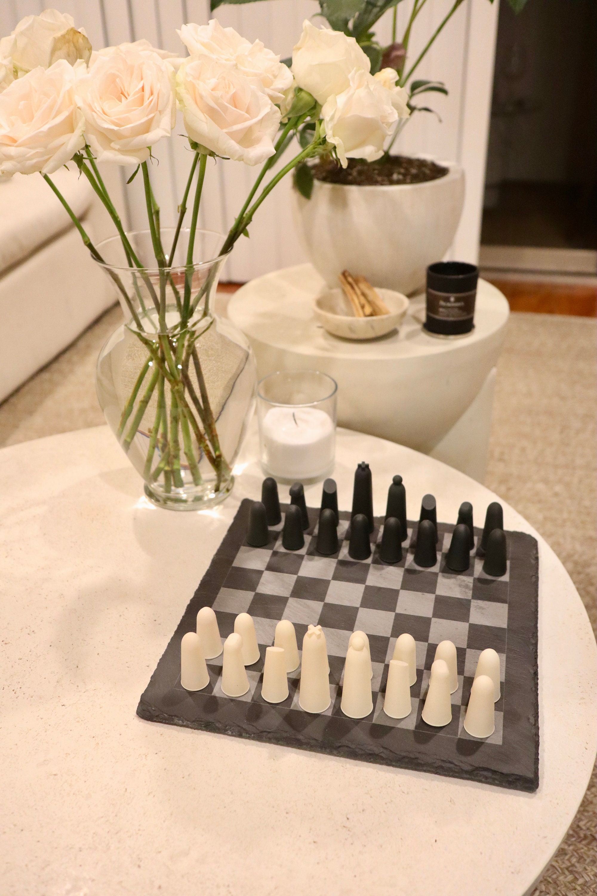 Contemporary Chess Set - Etsy