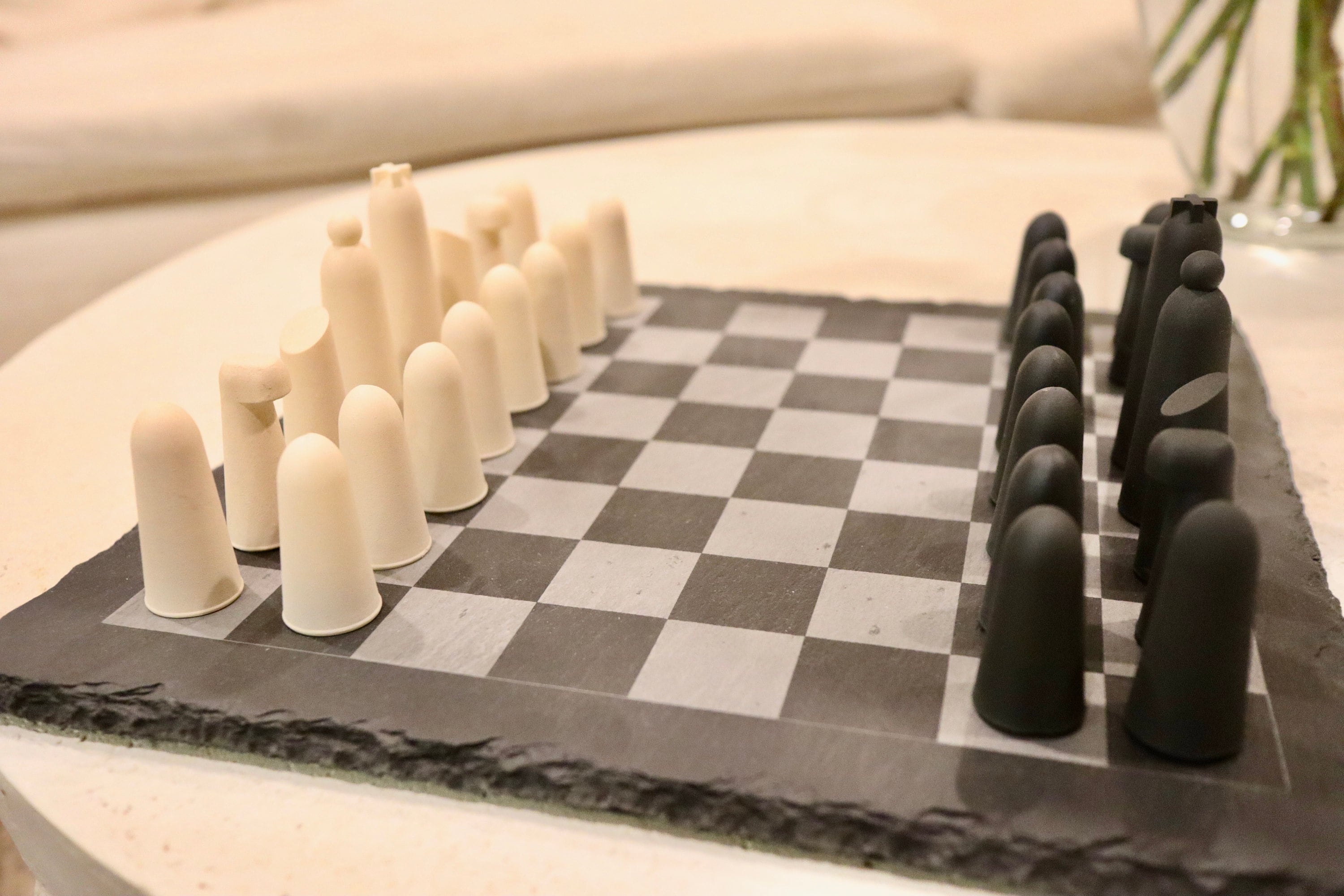 Contemporary Chess Set - Etsy