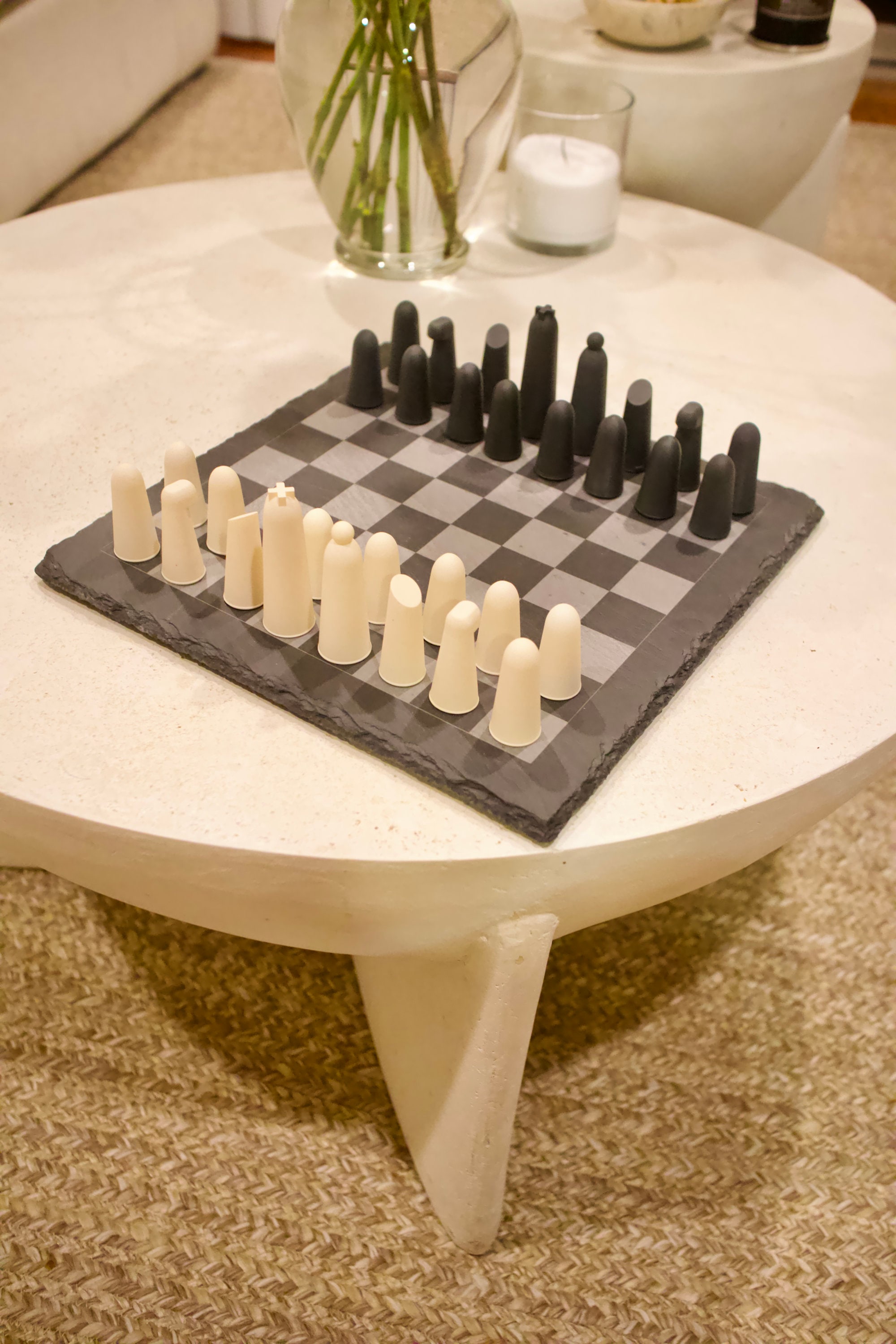 Contemporary Chess Set - Etsy