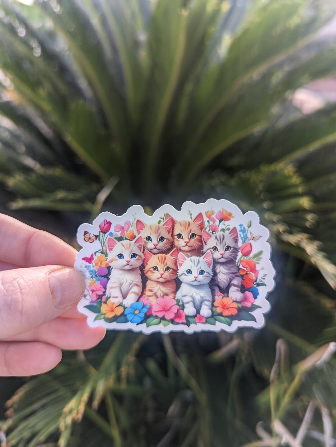 Kitten Cuddle Puddle Sticker - Etsy