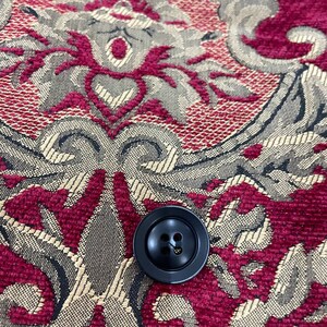 Red Floral Steampunk Vest Gothic Paisley Victorian Waistcoat ...