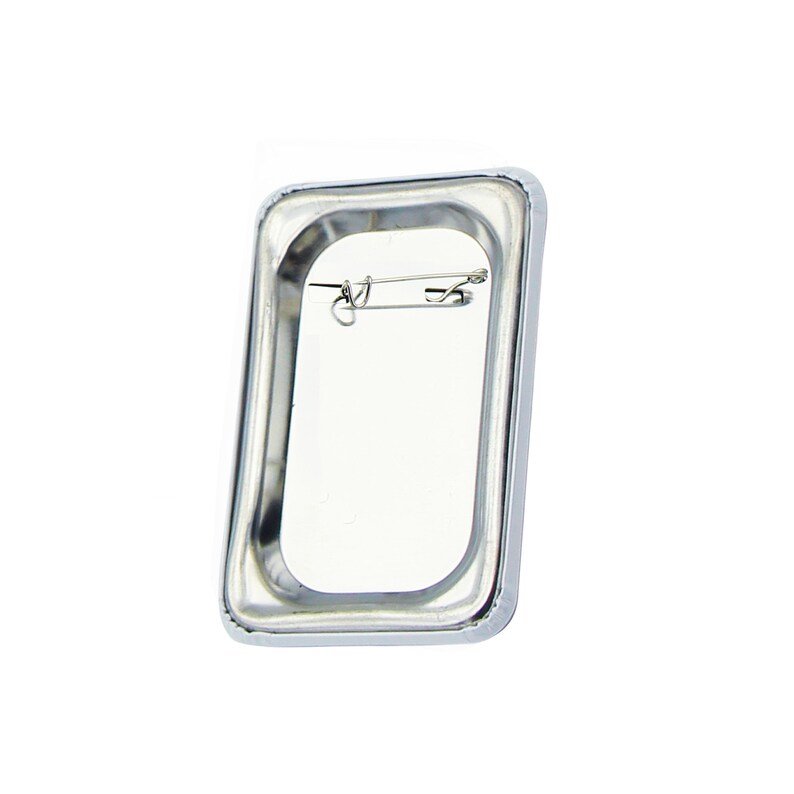 50 Photo Pins • 1.5" X 2.25" • Rectangle Custom Pin • Personalized Gift ...