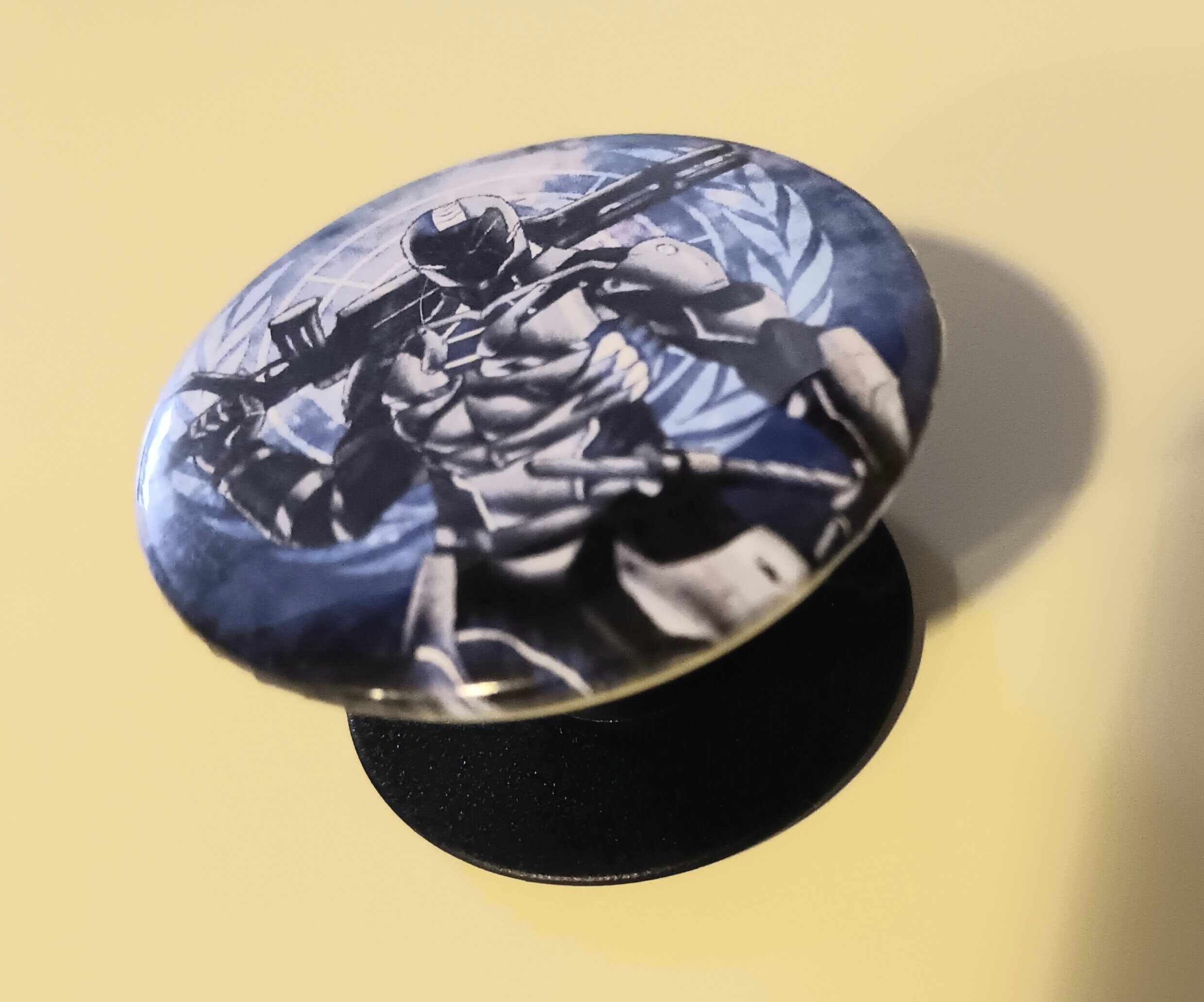 Personalized Phone Grip • Black Custom Phone Grip • Personalized Gift ...