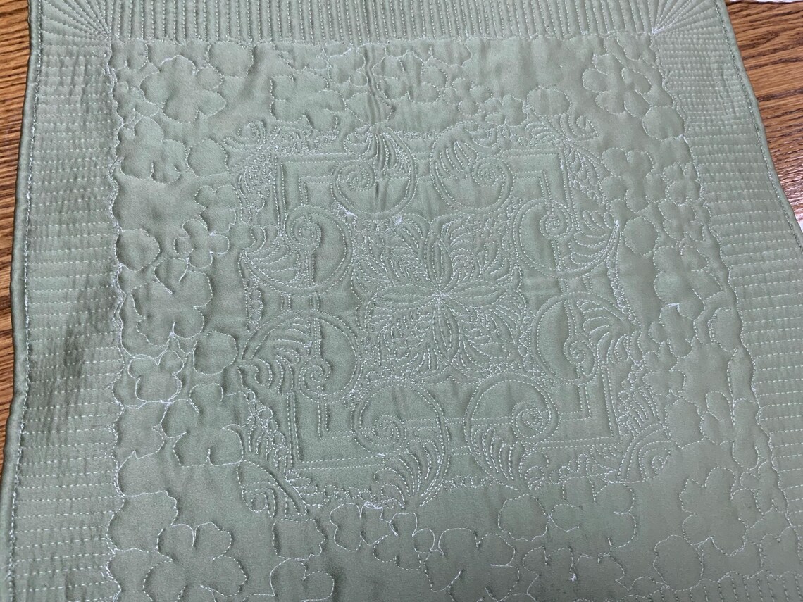 Antique Vintage Quilted Handkerchief 17x17 - Etsy