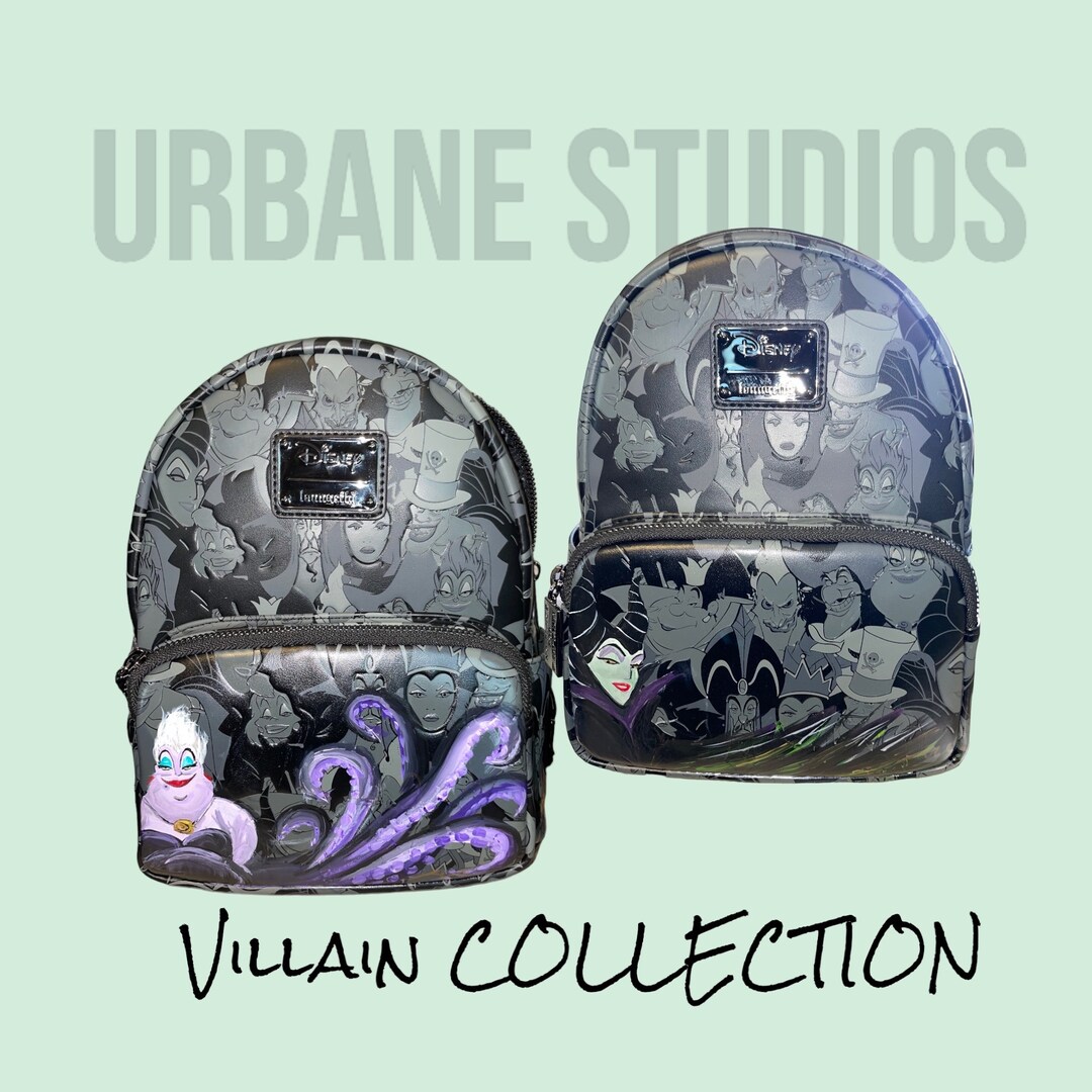 Loungefly Disney Themed Custom Hand Painted Backpacks - Etsy