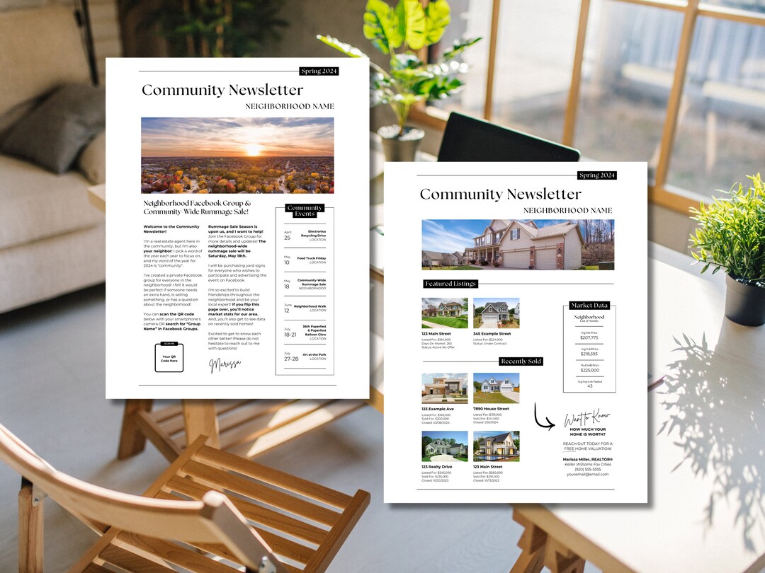 Community & Neighborhood Newsletter, Event Newsletter, Local Events ...