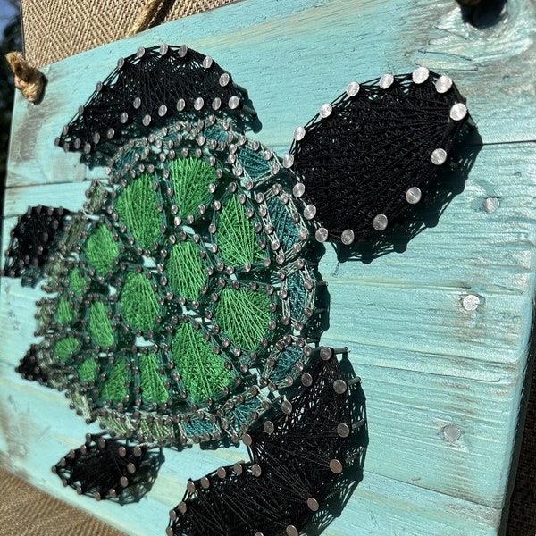 Turtle String Art - Etsy