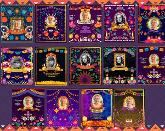 1:12 Day of the Dead Altar Laser Cut Dollhouse Miniature Ofrenda KIT ...