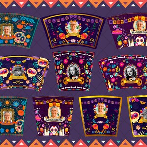 Labels for Day of the Dead Candles - Etsy