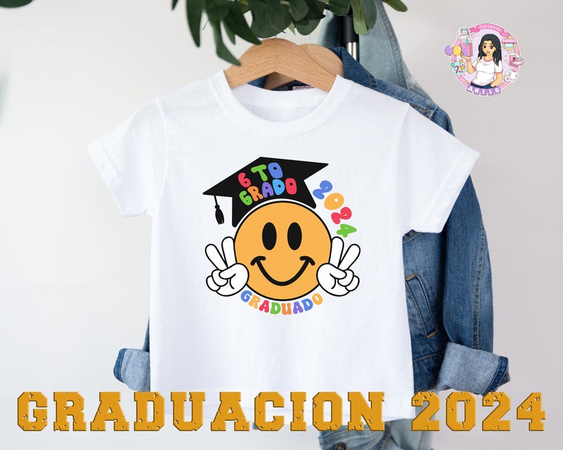 Paquete de graduación 2024 PNG, DXF en español, graduación 2024, salida ...
