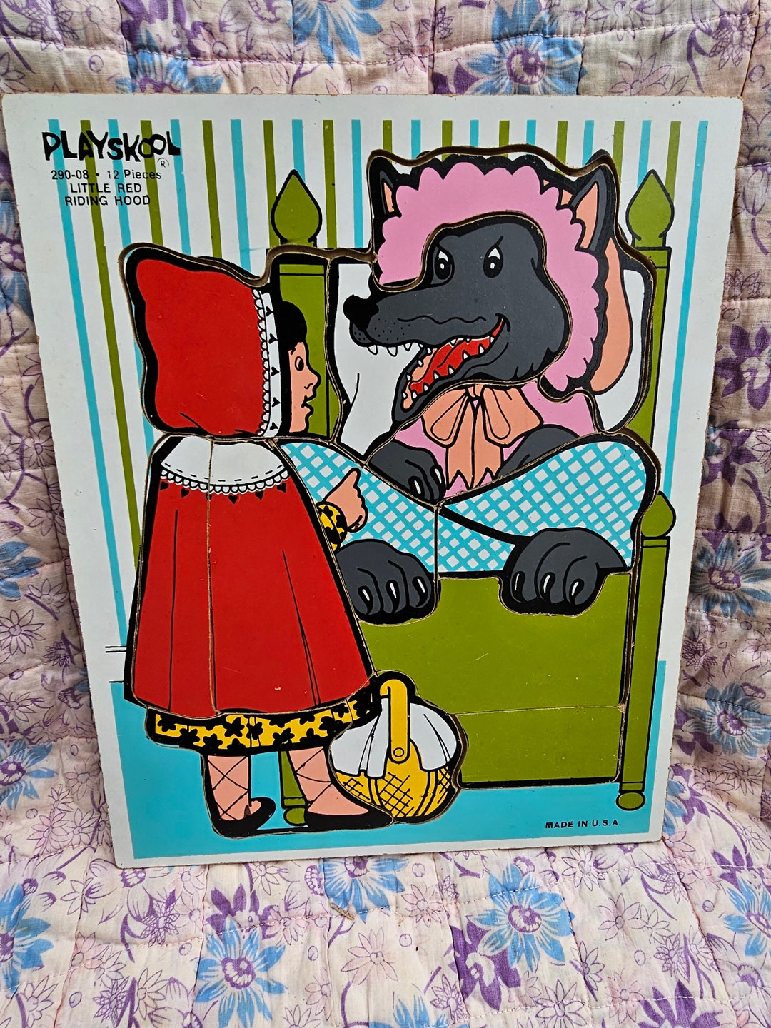 Little Red Riding Hood Puzzle - Etsy