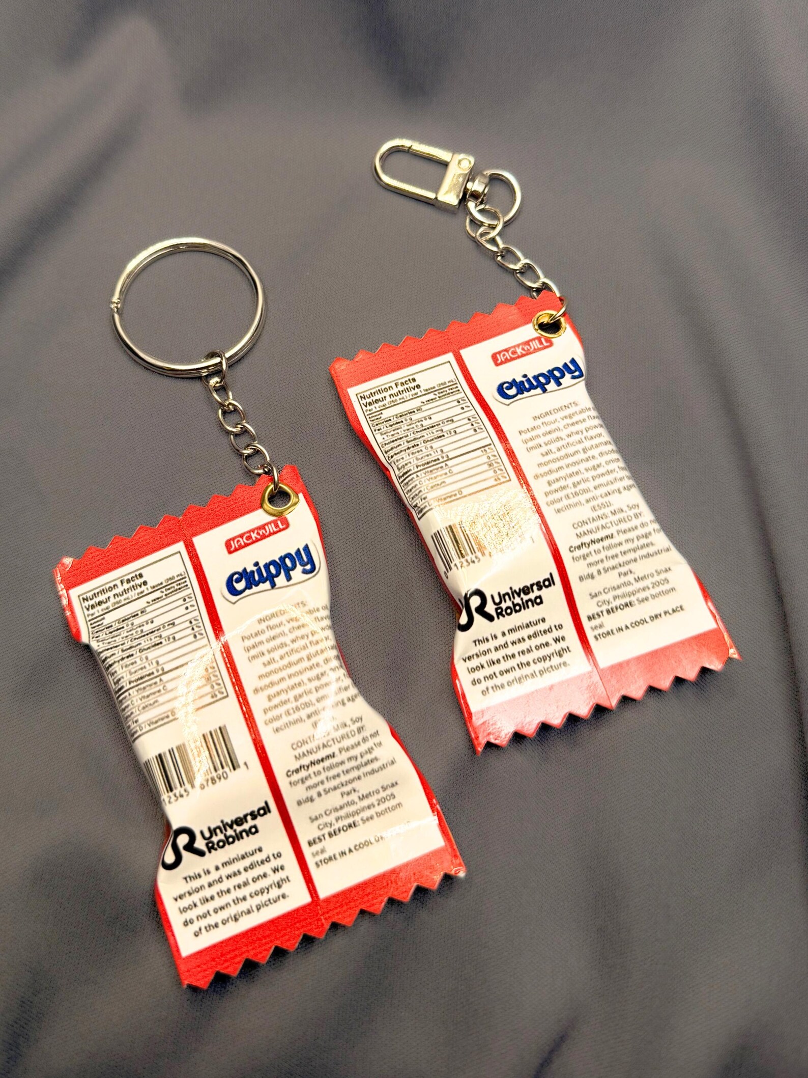 Filipino Potato Chips Bag Charm or Keychain – Snack-inspired Accessory ...