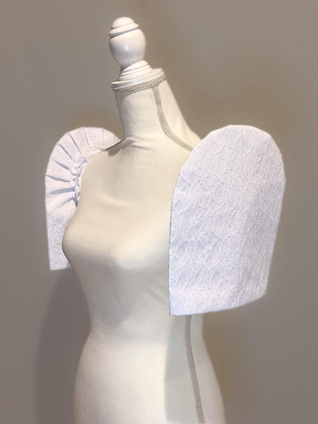 Detachable Filipiniana Bolero / Terno Sleeves: White Lace Bridal ...
