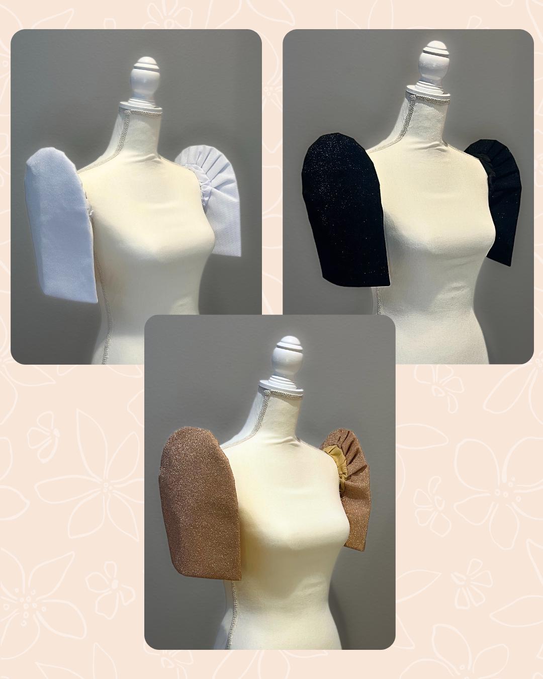 Detachable Filipiniana Bolero / Terno Sleeves: White Lace Bridal ...
