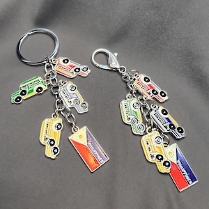 Metal Jeepney and Philippine Flag Keychain or Bag Charm – Philippines ...
