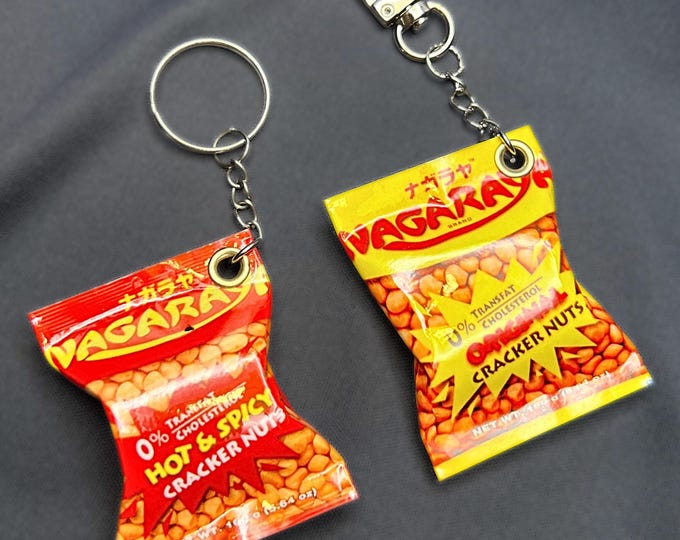 Mini Filipino Cracker Nut Bag Charm or Keychain – Snack-inspired ...