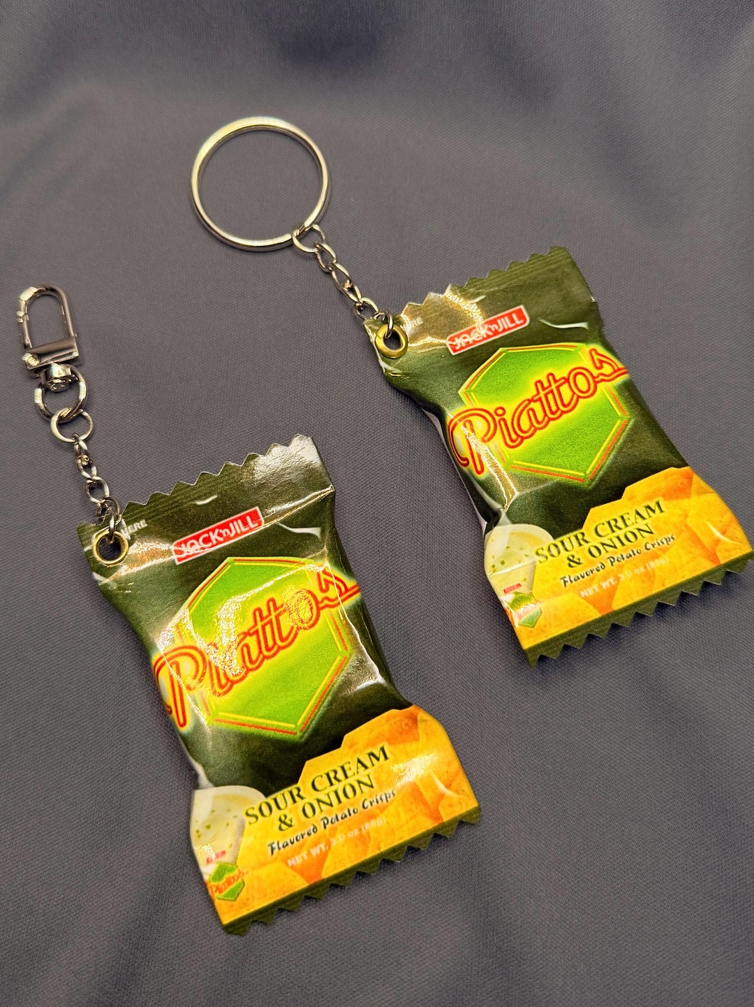 Filipino Green Potato Chips Bag Charm or Keychain – Snack-inspired ...