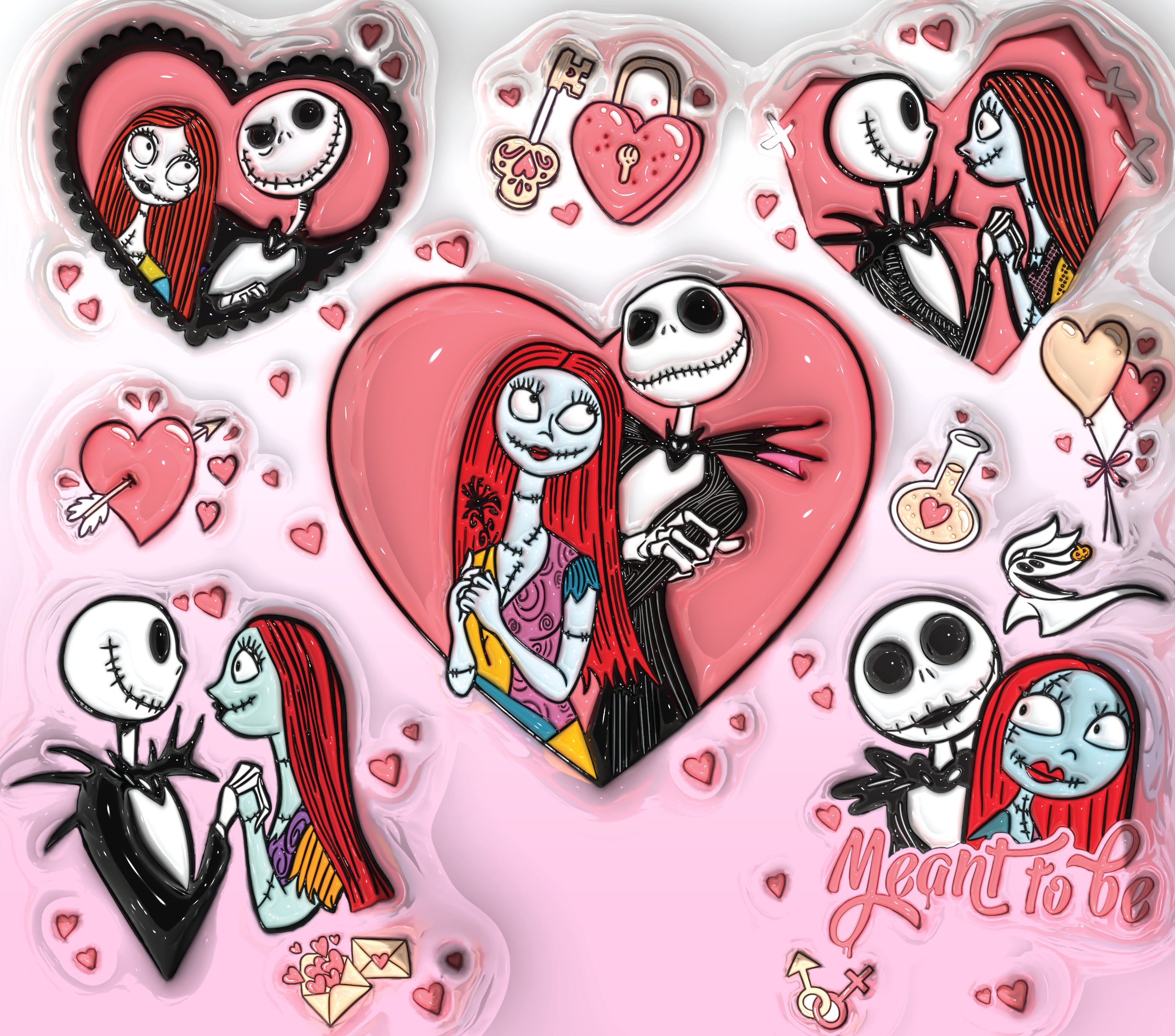 El Cadaver De La Novia 3d Valentine Love - Etsy