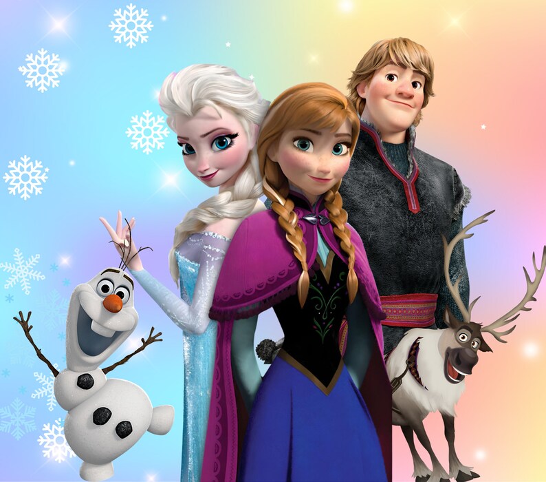 Frozen Elsa Y Ana - Etsy