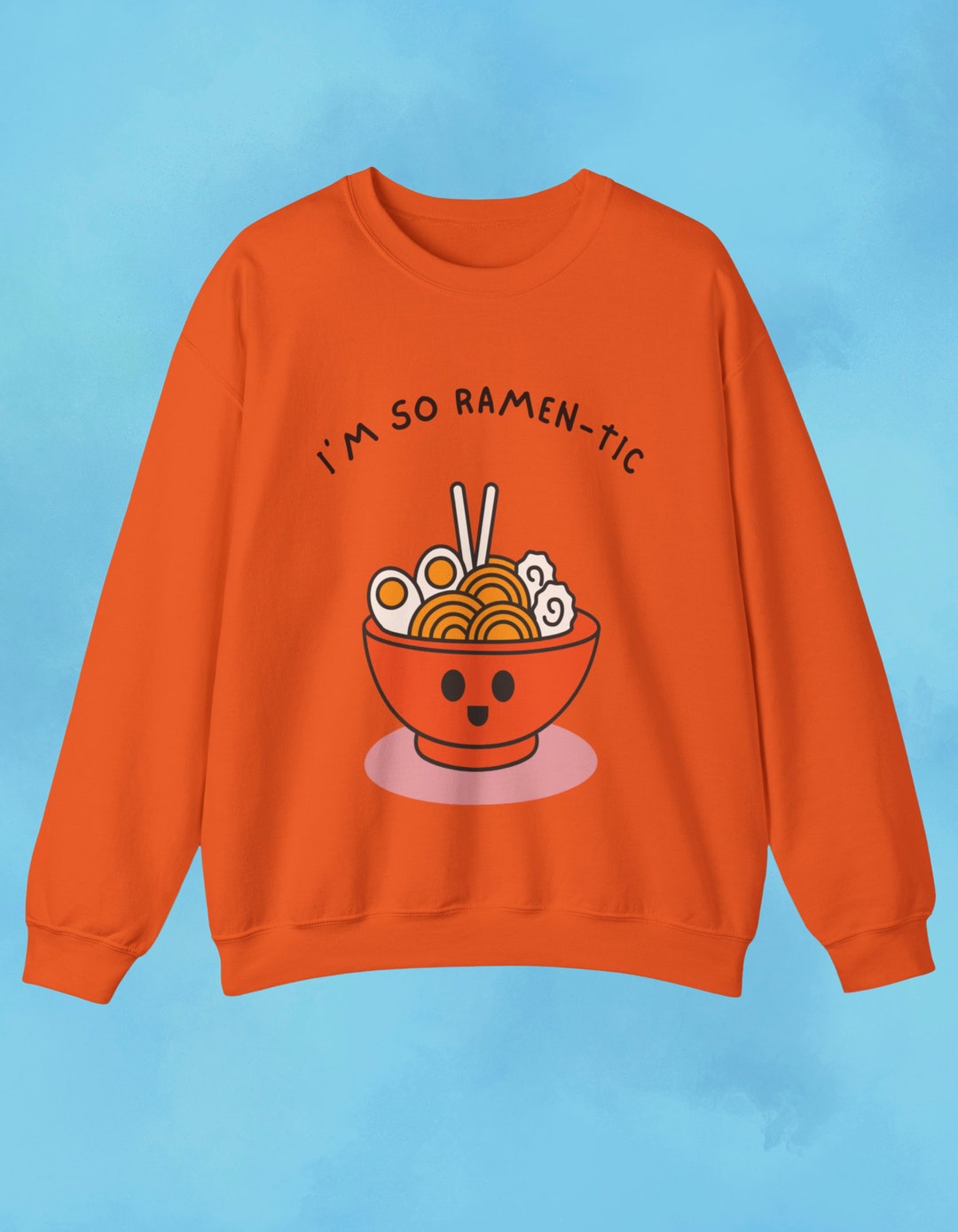 Funny Ramen Sweatshirt, Anime Hoodie, Japanese Long Sleeve Shirt ...