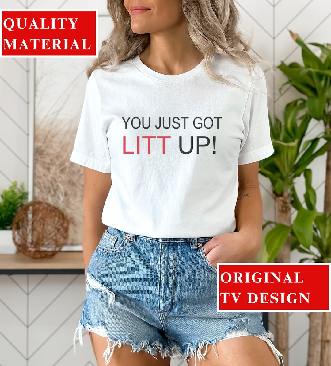 You Just Got Litt up Shirt Louis Litt Shirt Harvey Specter Shirt Suits Inspired Shirt Funny ...