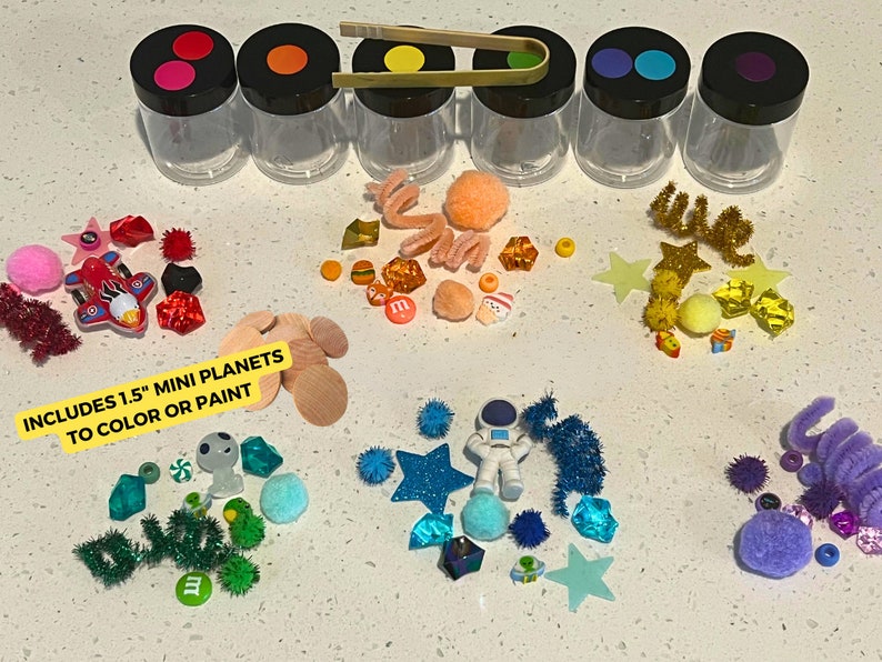 Personalized Color Games, Solar System Theme, Sensory Activities ...