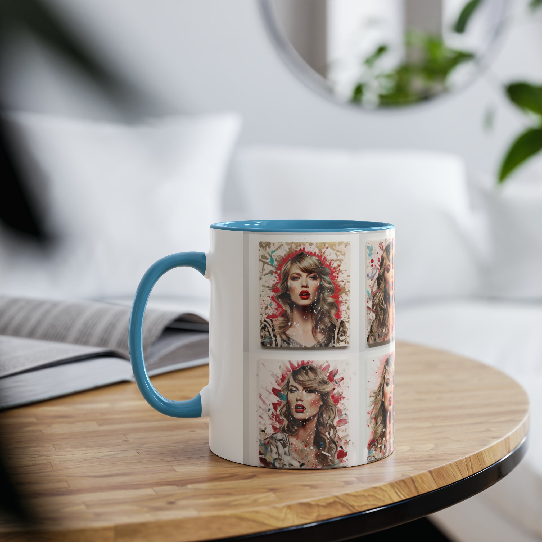 Taylor Swift Mug, the Eras Tour, Tayler Swift Fan, Two-tone Coffee Mugs ...