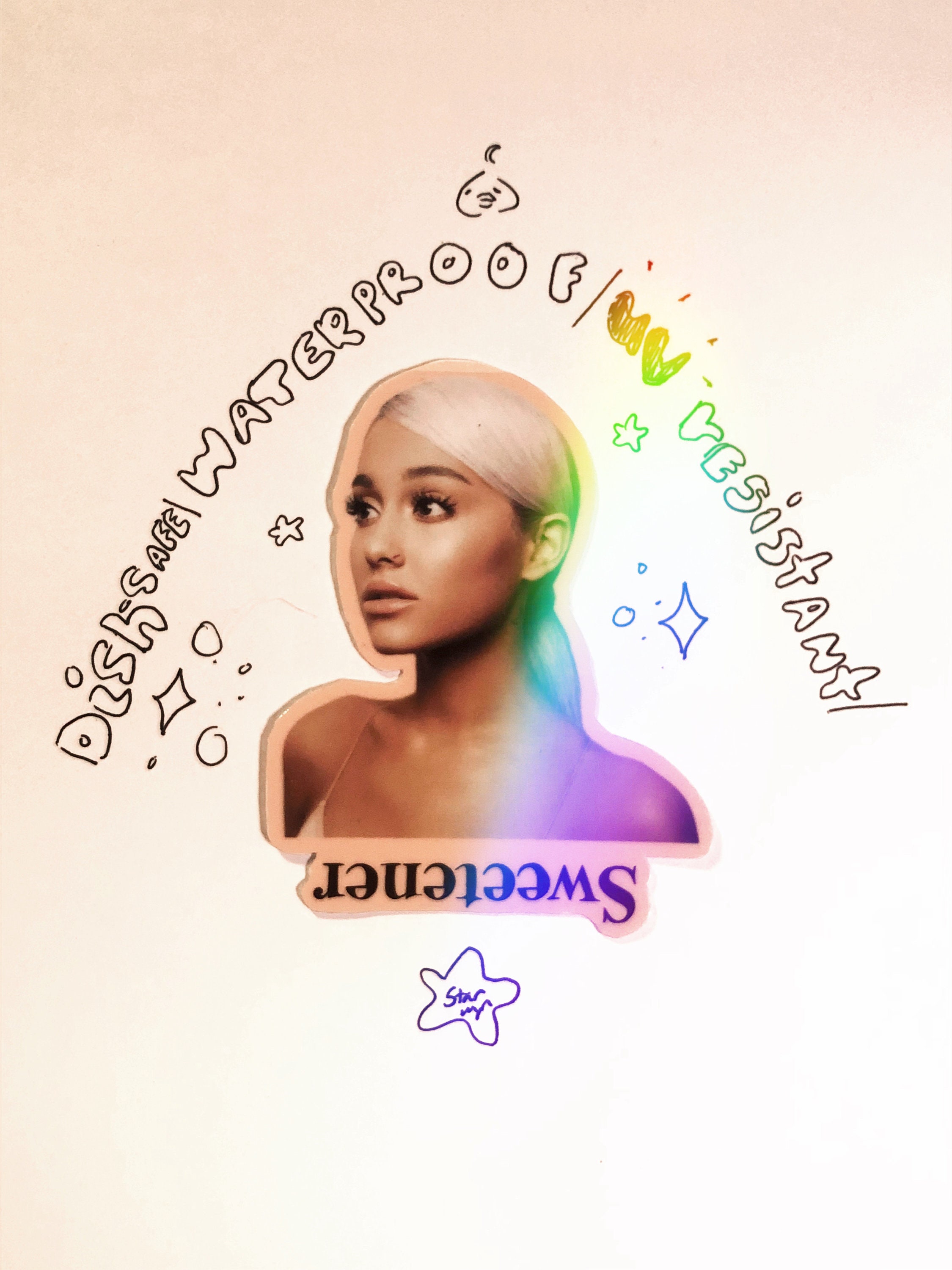 Ariana Grande Sweetener Sticker/ Decal - Etsy
