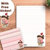 Customized Couple Notepads, Personalized Valentine's Stationery, Cute ...