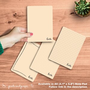 Personalized Minimalist Memo Pads, Custom Gifts For, Him, Her, Journal ...